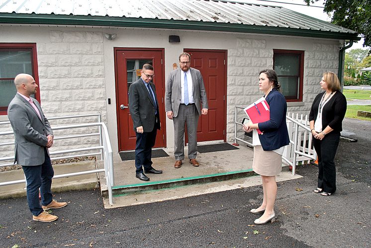 HUD official tours public housing, presents $58,000 to housing ...